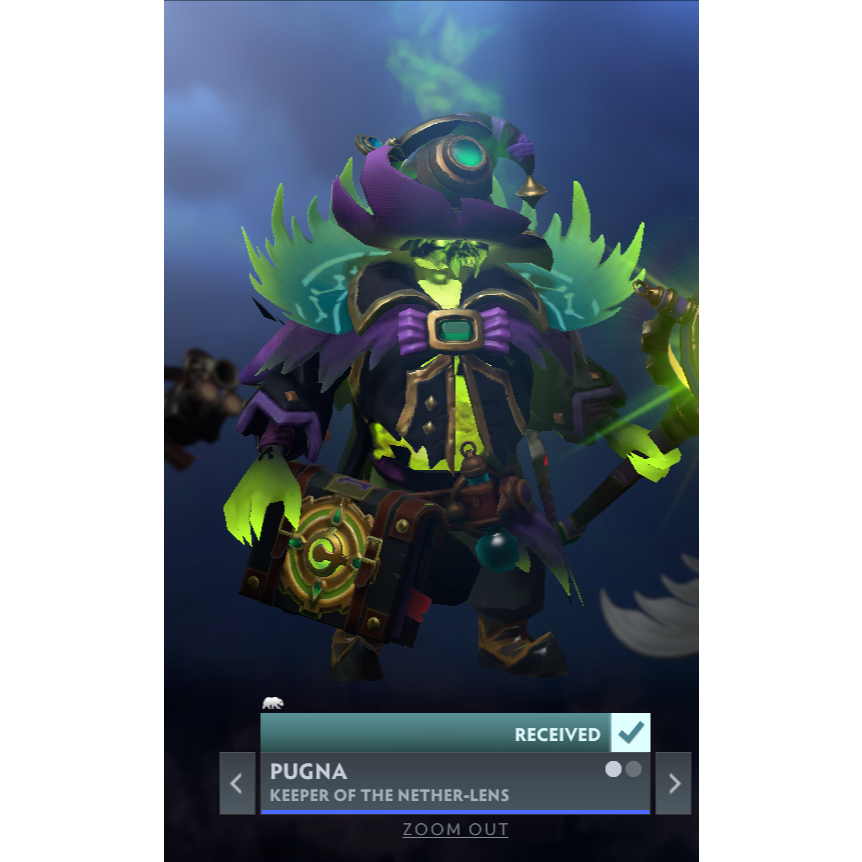 Dota 2 - Pugna - Keeper of the Nether-Lens - Crownfall Treasure 2 II ...