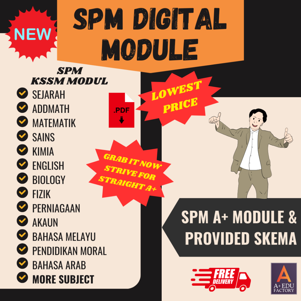[📚PDF] COLLECTION OF SPM MODULE FOR ALL SUBJECT | Shopee Malaysia