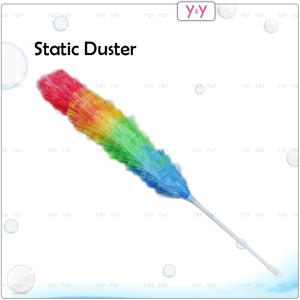 Static Duster / Soft Nylon Feather Duster / Bulu Ayam Plastic / Penyapu ...