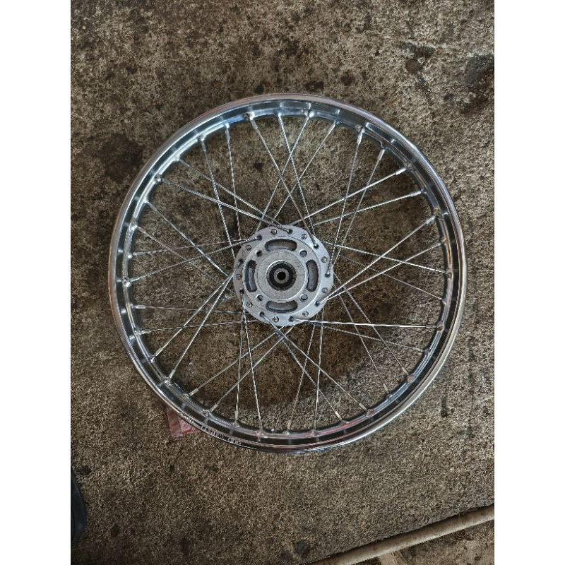 RIM BESI COMPLETE SET RIM Y110 SRL110 moden SIAP BEARING CENTER KEMAS ...