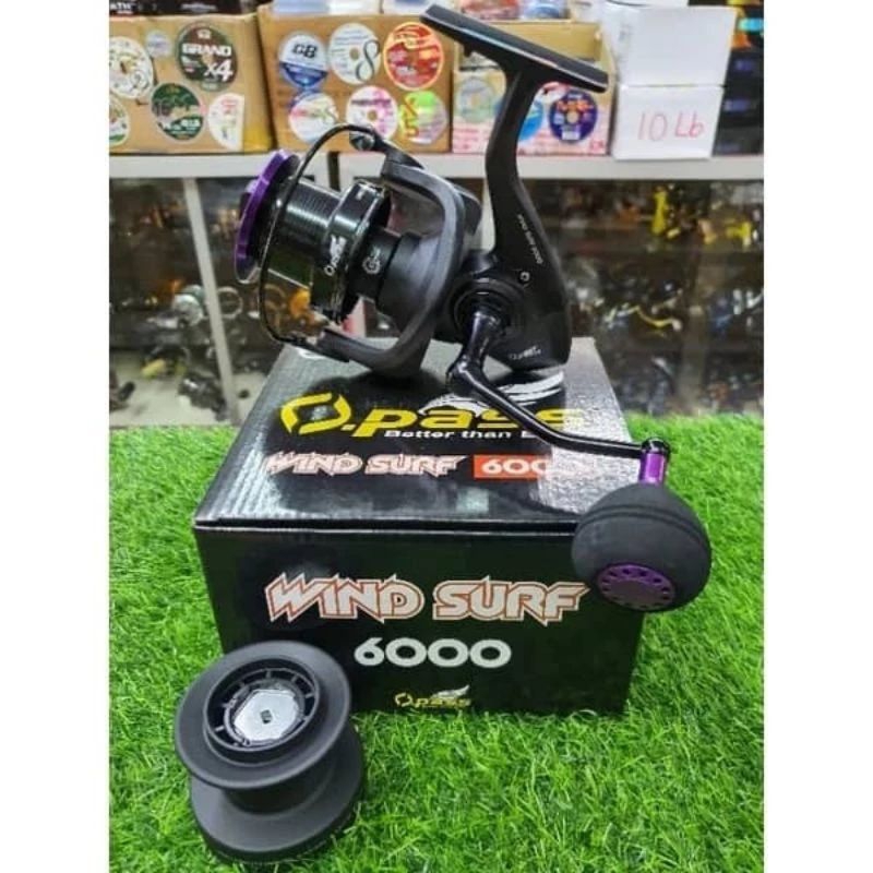 OPASS WIND SURF 6000 LONG CAST FISHING REEL | Shopee Malaysia