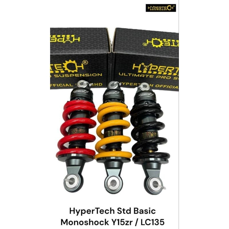 hypertech monoshock basic gold rod LC135 200MM Y15 Y16 205MM | Shopee ...