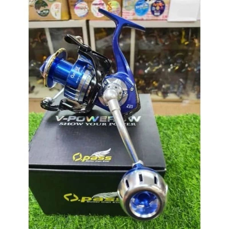 OPASS V-POWER SW HEAVY DUTY FISHING REEL | Shopee Malaysia