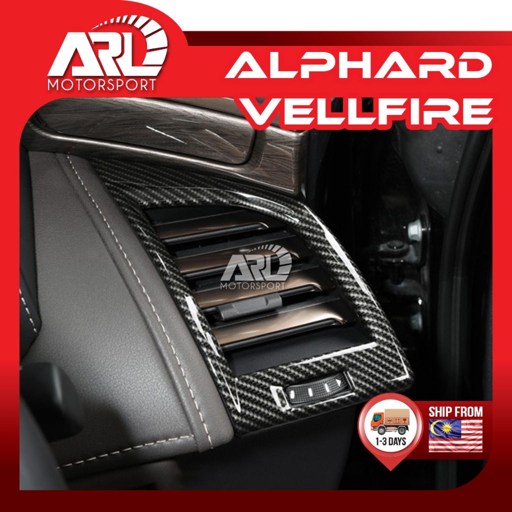Toyota Alphard Vellfire Interior Decoration Side Aircond Vent Outlet ...