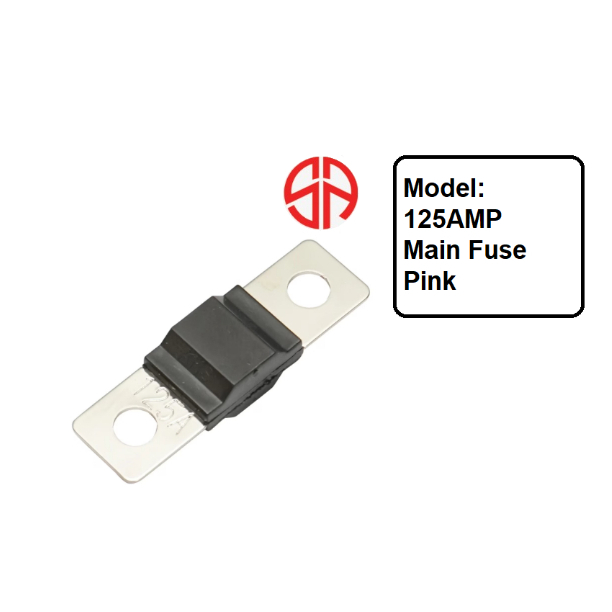 125AMP Fuse Pink Main Fuse For Cars Truck Tractor Auto Electrical Bolt ...