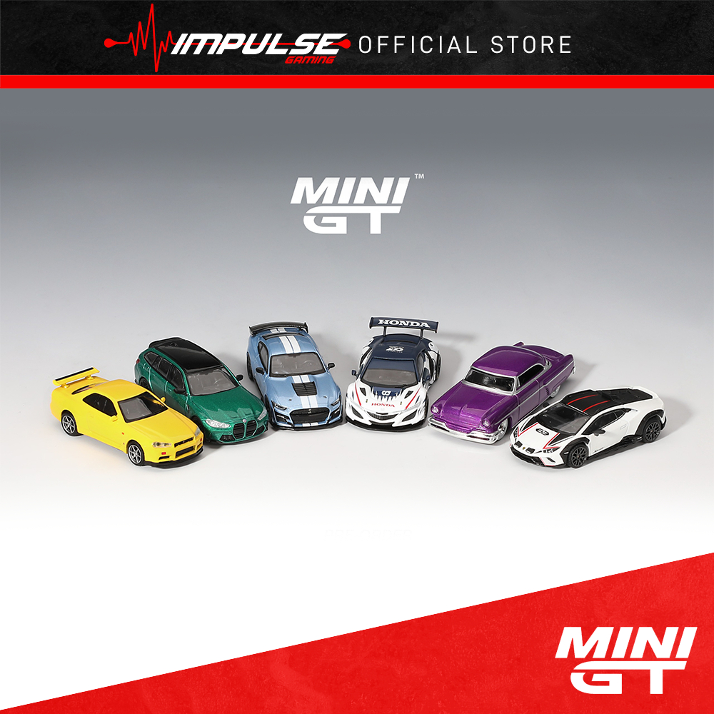 Mini GT Lincoln Capri/ Mustang Shelby GT500 / NSX GT3 EVO / Skyline GT ...