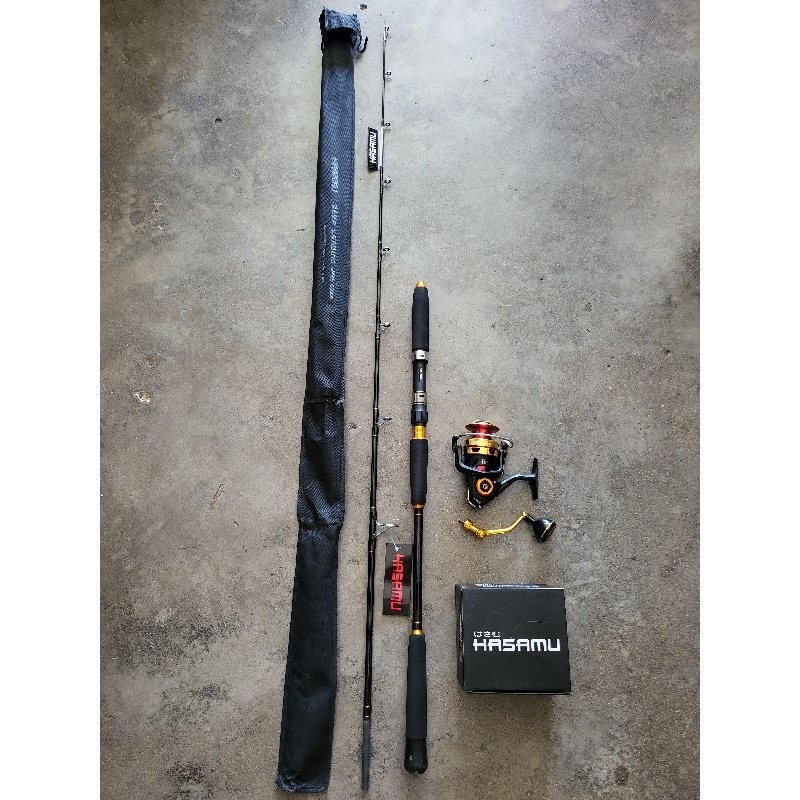 SET PANCING HASAMU DRAG UP TO 25KG FISHING SET SPECIAL FOR SUNGAI ...