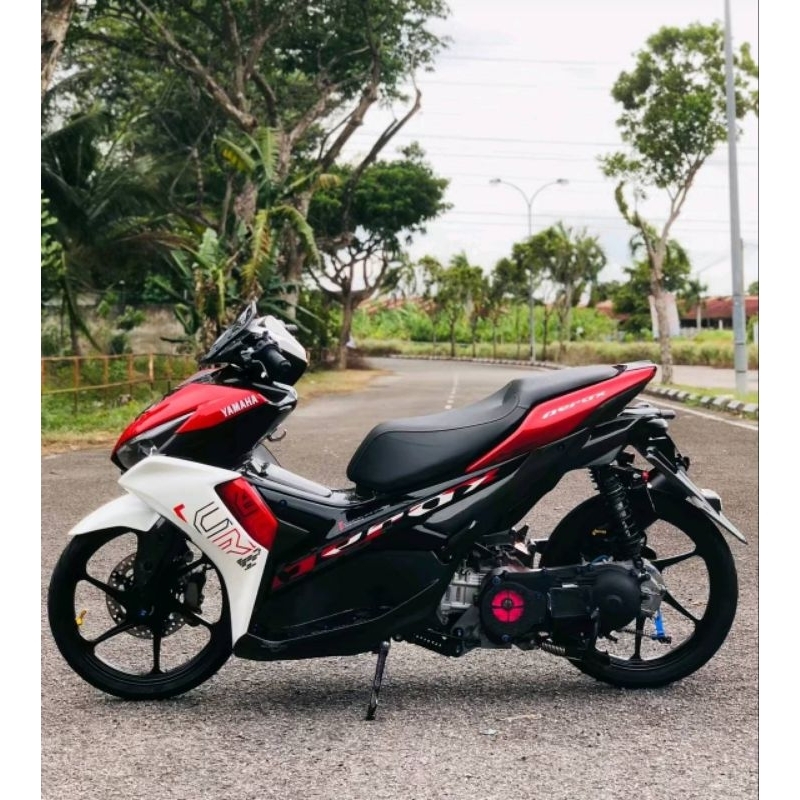 ORIGINAL - COVERSET AEROX V2 MERAH PUTIH 2024 ORIGINAL INDONESIA ...