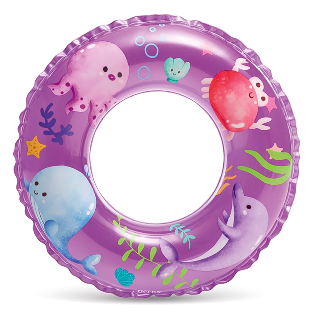Prosun Intex 61-cm / 24-Inches Inflatable Swim Ring Children Age 6 - 10 ...