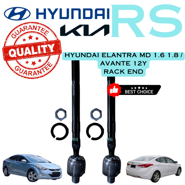 Hyundai Elantra MD 1.6 1.8, Avante 12Y [56540-3X000] Rack End (1 Pair ...