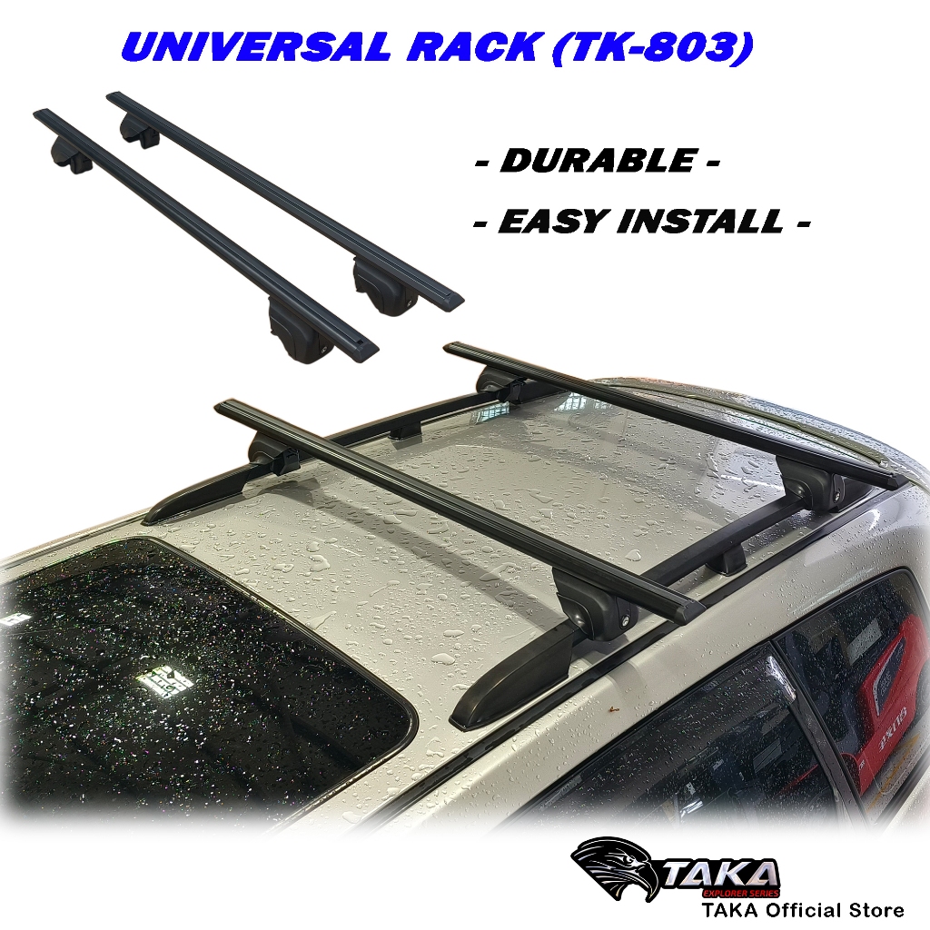 TAKA MD-420D Car Roof Box [Explorer Series] [XL Size] [Glossy Black ...