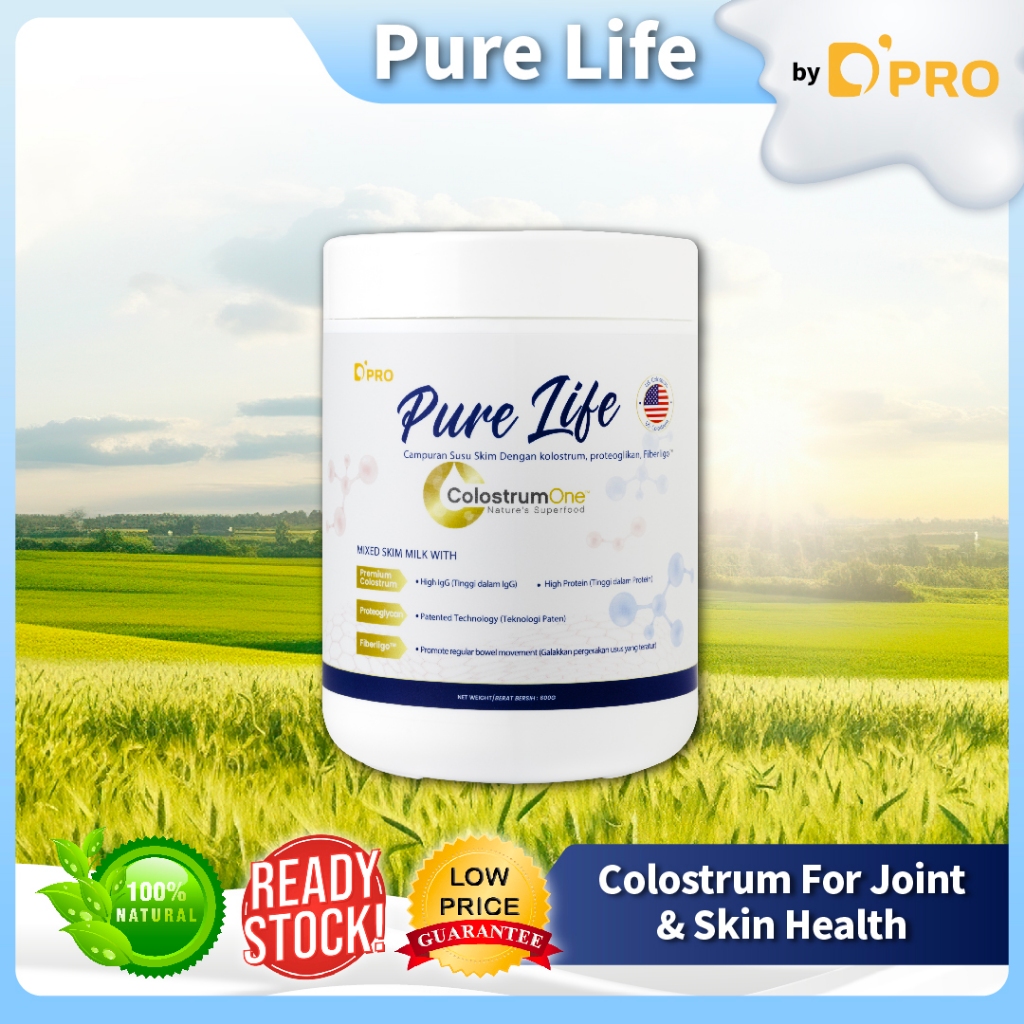 Pure Life US Premium Colostrum + Japan Proteoglycan with Patented ...