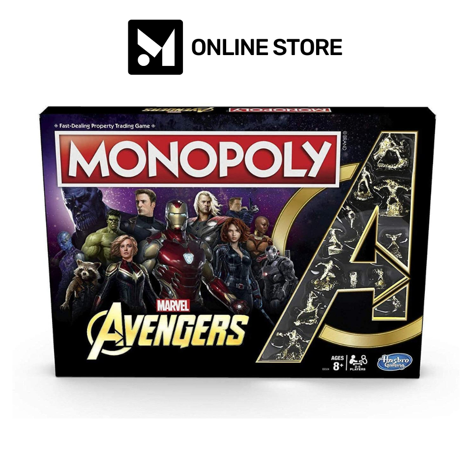MONOPOLY: MARVEL AVENGERS EDITION GAME | Shopee Malaysia