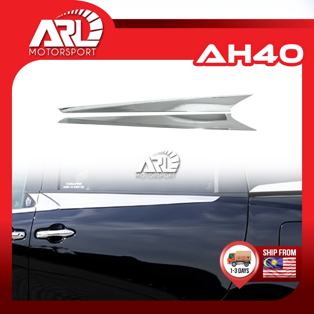 Toyota Alphard Vellfire 2024 AH40/AGH40 Center Door Body Decorate Strip ...