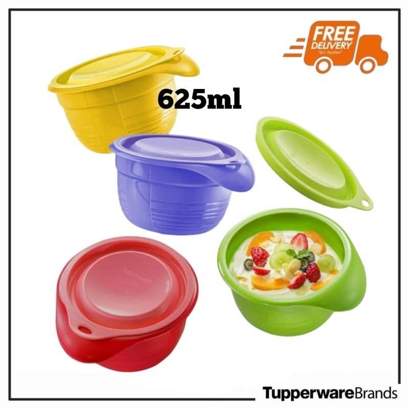 🔥READY STOCK🔥Tupperware Pretty Pastel Bowl (1) 650ml | Shopee Malaysia