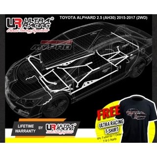 🇲🇾TOYOTA ALPHARD 2.5 (AH30) 2015-2017 (2WD) 🇲🇾 Ultra Racing 100 ...