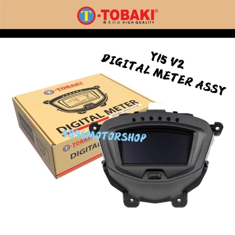 100% ORIGINAL TOBAKI YAMAHA Y15ZR V1 V2 Y15 Y-SUKU DIGITAL METER ASSY ...