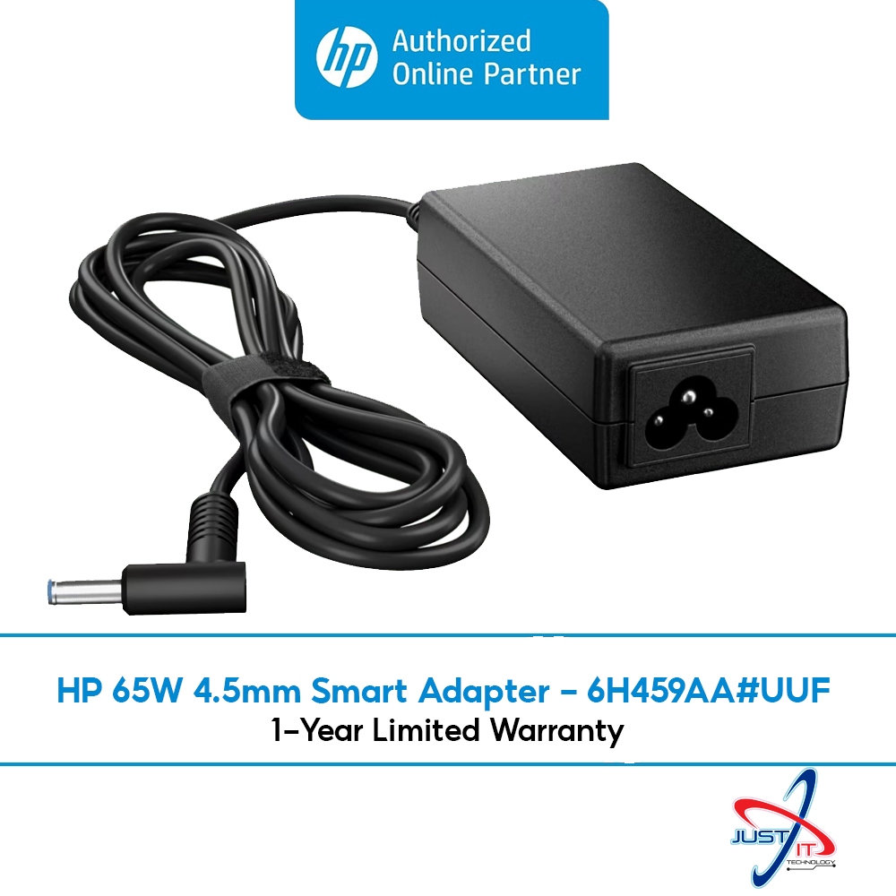 HP 65W 4.5mm SMART ADAPTER - (6H459AA#UUF) | Shopee Malaysia