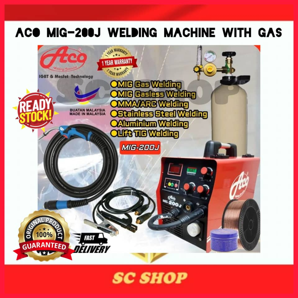 ACO MALAYSIA MIG-200J IGBT Inverter Welding Machine(Made in MALAYSIA ...