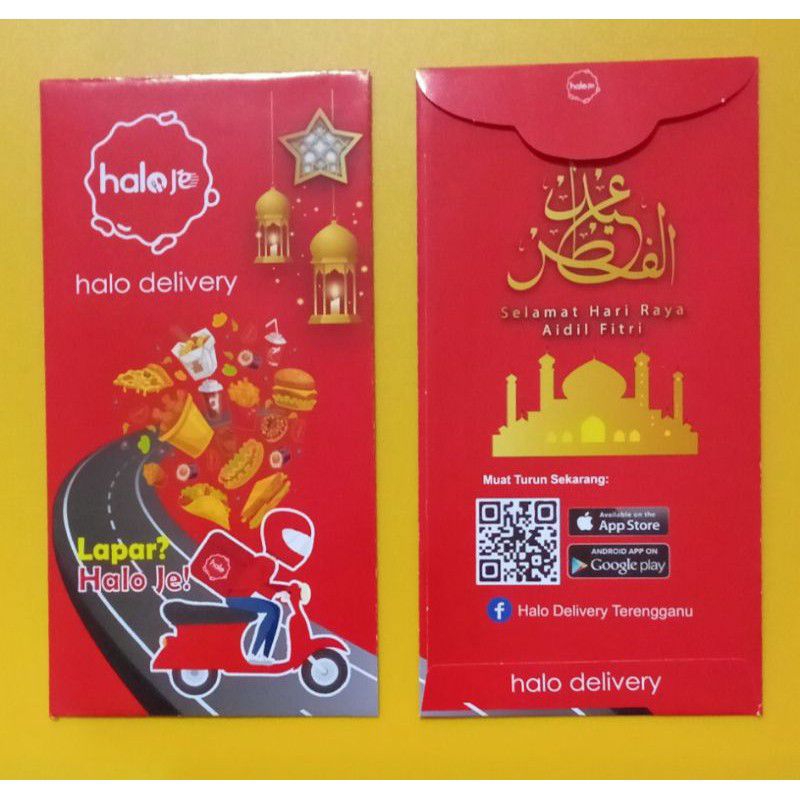 sampul duit raya HALO JE | Shopee Malaysia