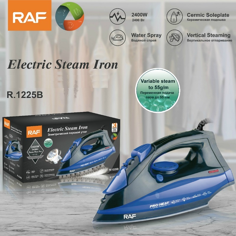 RAF R.1250B Multifunctional electric steam iron fully 2200W power electric streamer | Shopee ...
