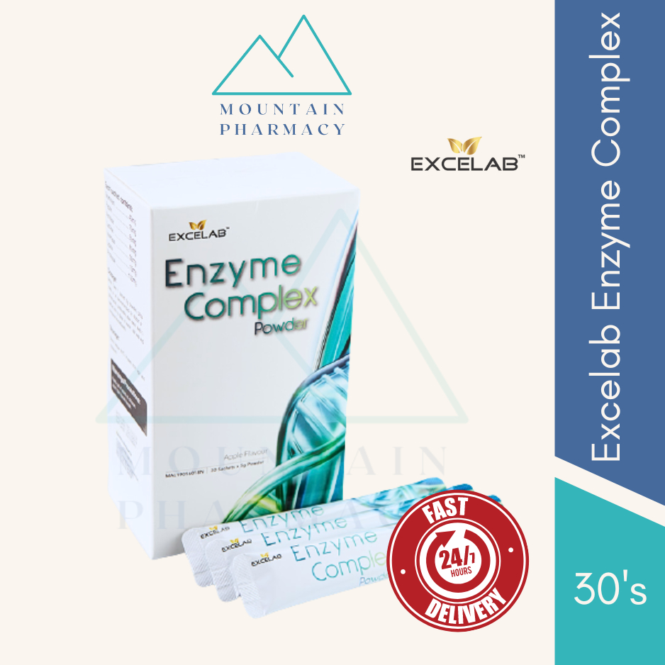 Excelab Enzyme Complex Powder (30's/box) | Shopee Malaysia
