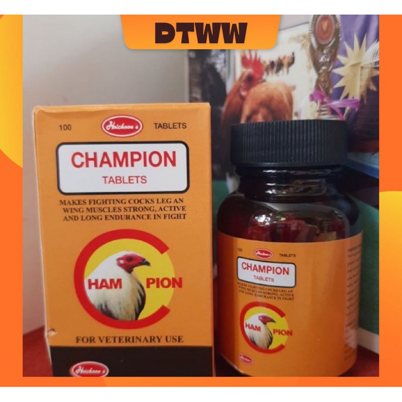 CHAMPION TABLETS 100 biji ( new packing ) | Shopee Malaysia