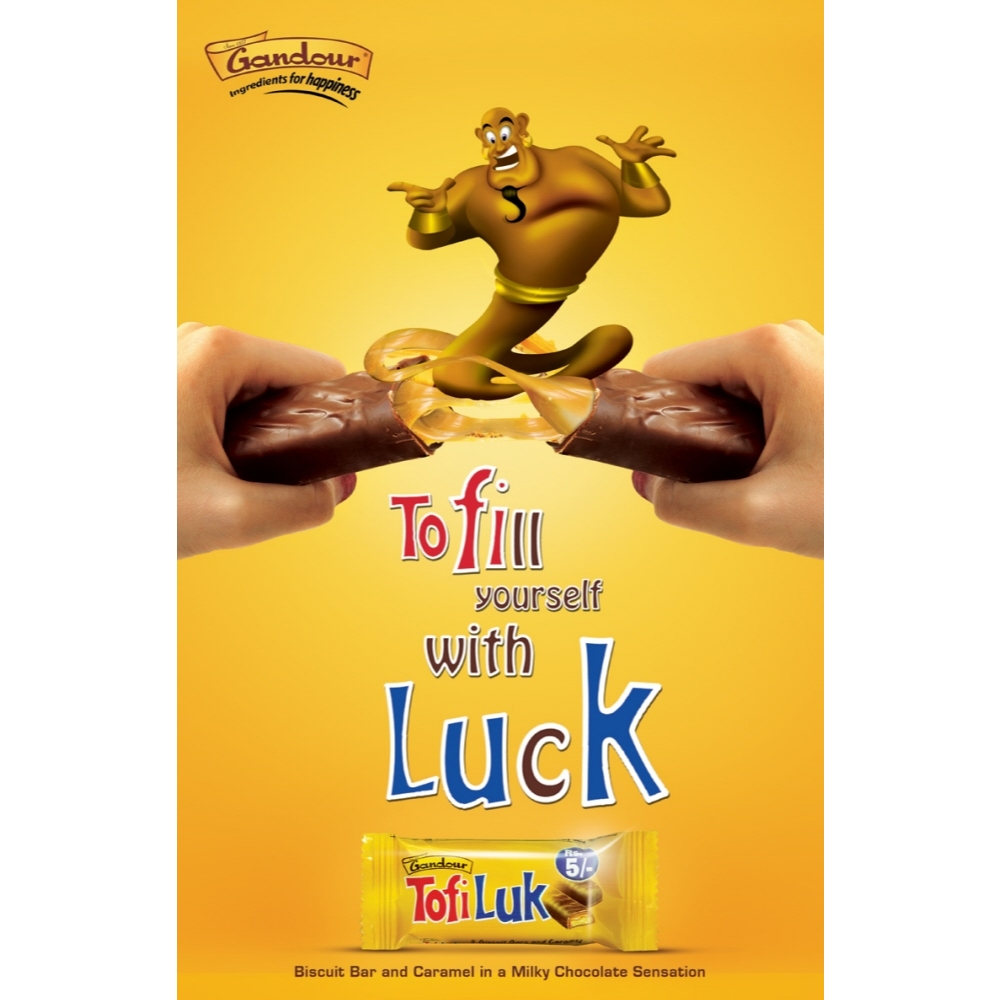 Tofiluk caramel crunch chocolate bar (10g) - (pack of 20) food snacks ...