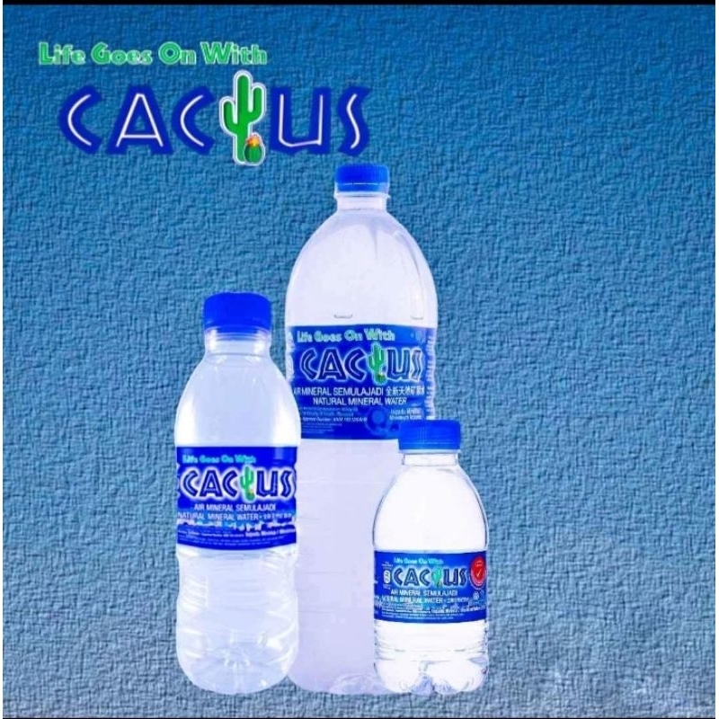 AIR MINERAL CACTUS 500 ML (1 KOTAK) | Shopee Malaysia