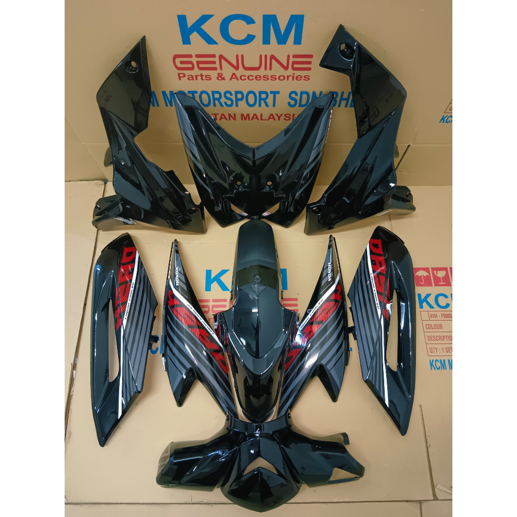 HLD COVER SET DASH 110 BATMAN DESIGN SIAP PASANG STICKER | Shopee Malaysia