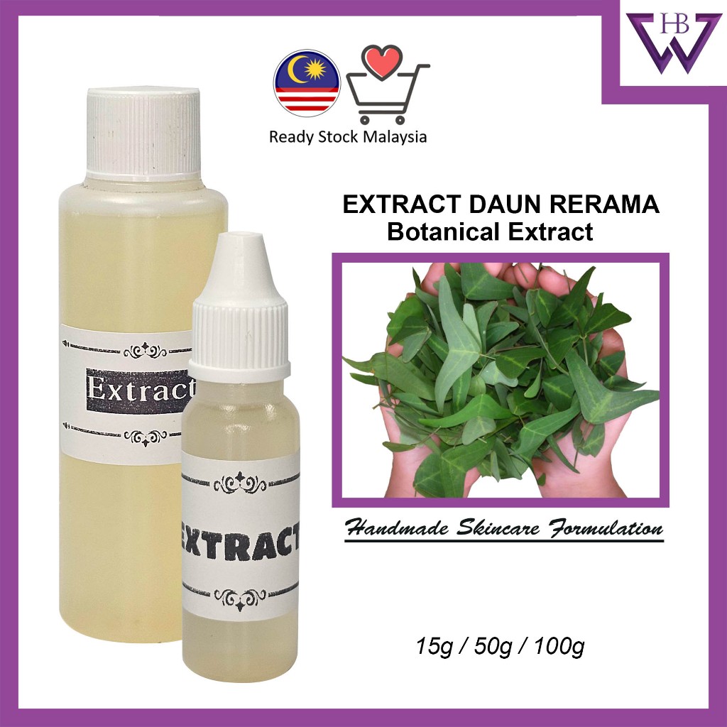 Extract Rerama Leaf Firming Repairing Skin Brightening / Pati Daun ...