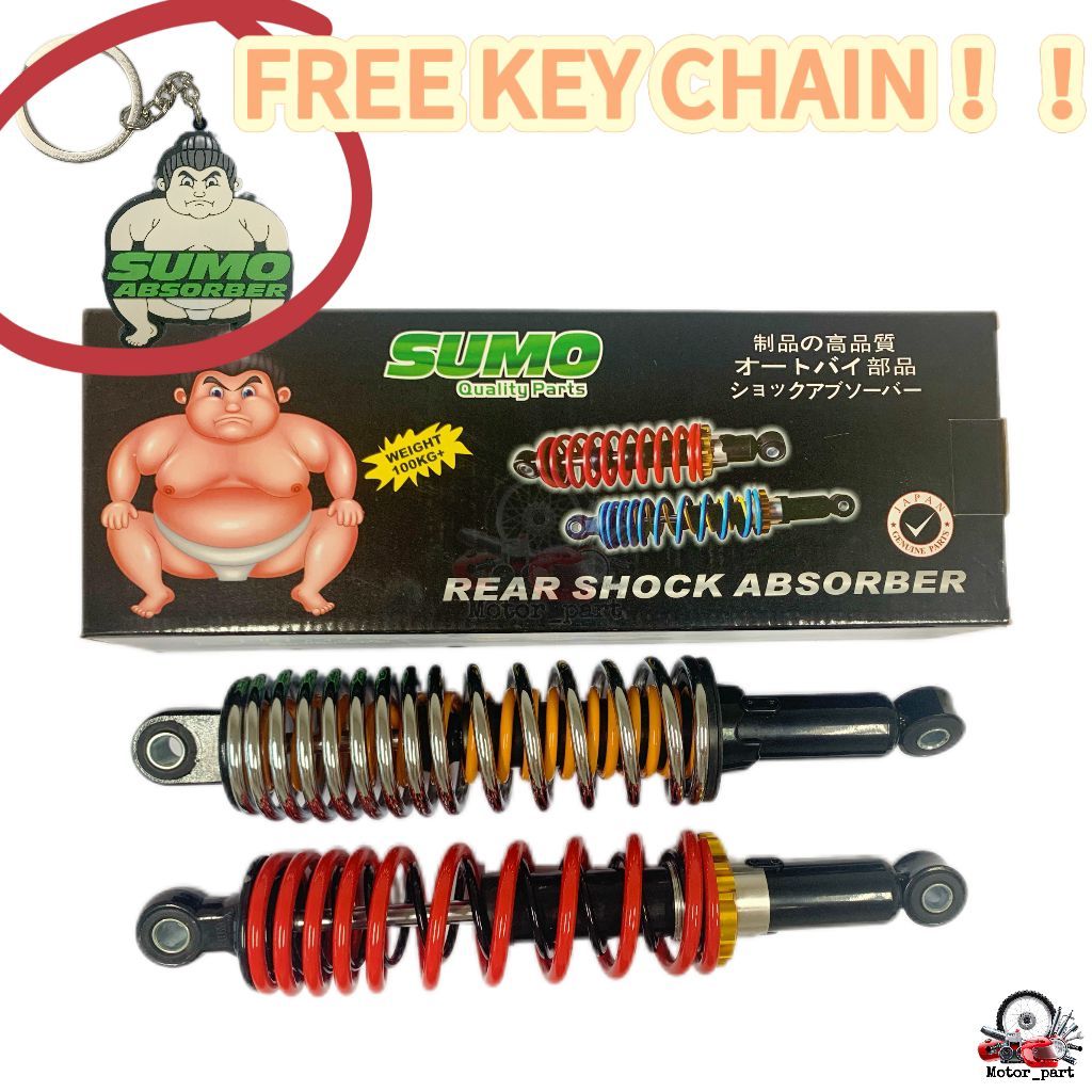 ABSORBER SUMO DOUBLE SPRING CHROME / REDY110 Y100 Wave 125 SRL110 ...
