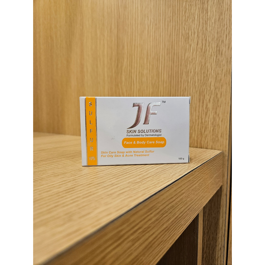 JF SULFUR 10% SKIN SOLUTIONS FACE & BODY CARE SOAP 100G | Shopee Malaysia