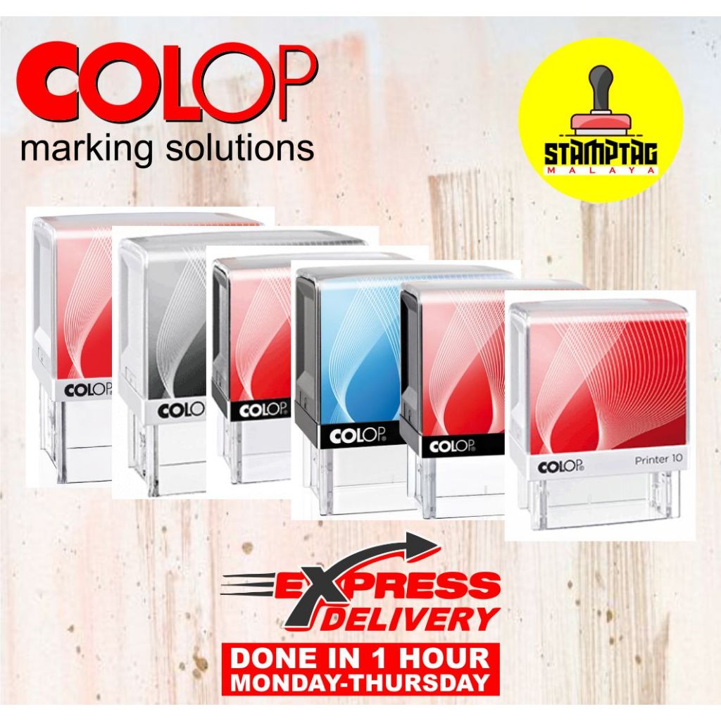 Rubber Stamp Colop P20|P30|P40|P50 Cop *SHIPPING IN 24HOURS* (CHAT ...