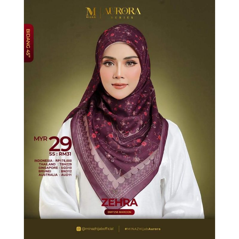 NEW RELEASE MINAZ AURORA SERIES | Shopee Malaysia