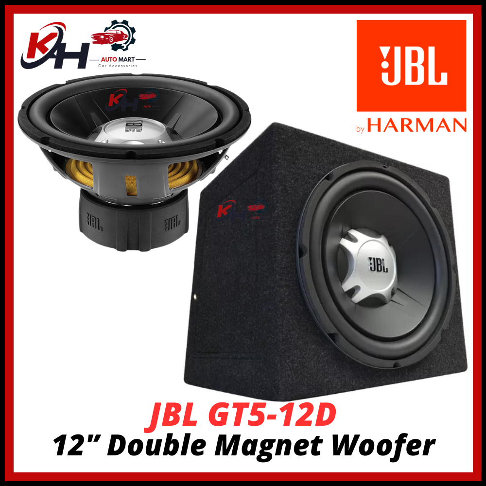 12'' JBL GT5-12D Double Magnet Woofer 12 inch 300mm SVC Subwoofer 1100W RMS-275W Dual Voice Coin ...