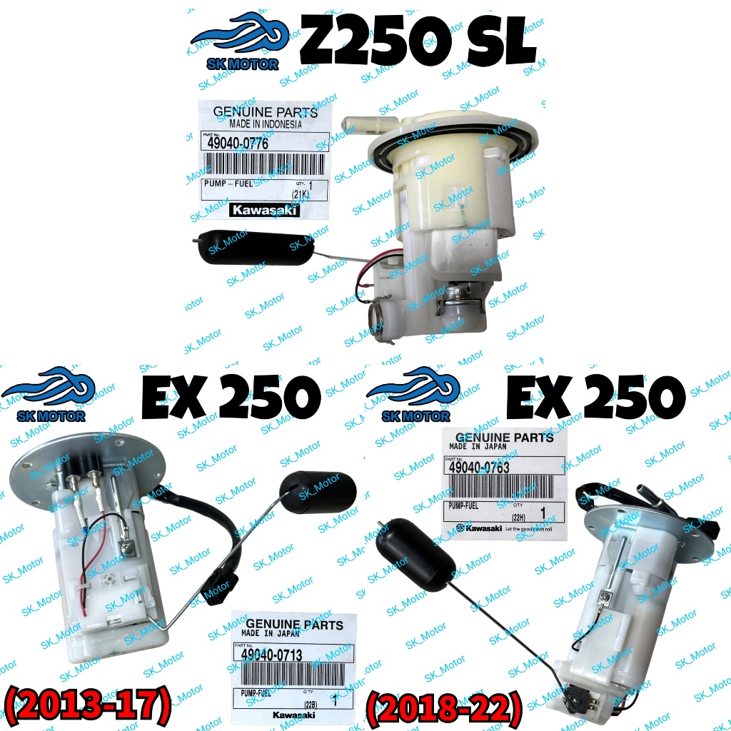 Kawasaki Z250SL NINJA EX Z 250 400 SL OLD NEW 2013-2017 2018-2022 ...