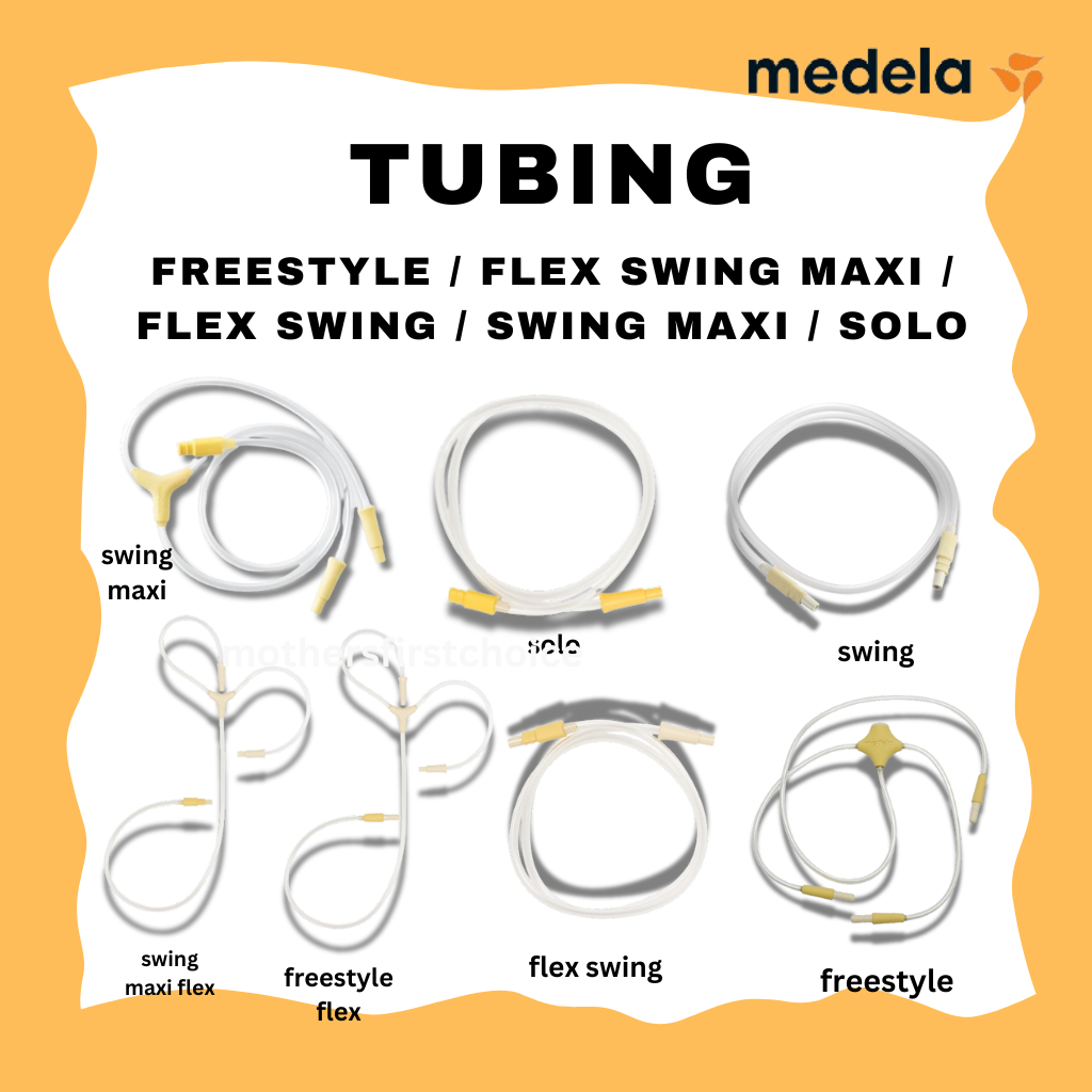 MEDELA ORIGINAL TUBING SWING MAXI/ FREESTYLE /FLEX SWING / SOLO / CONNECTOR | Shopee Malaysia