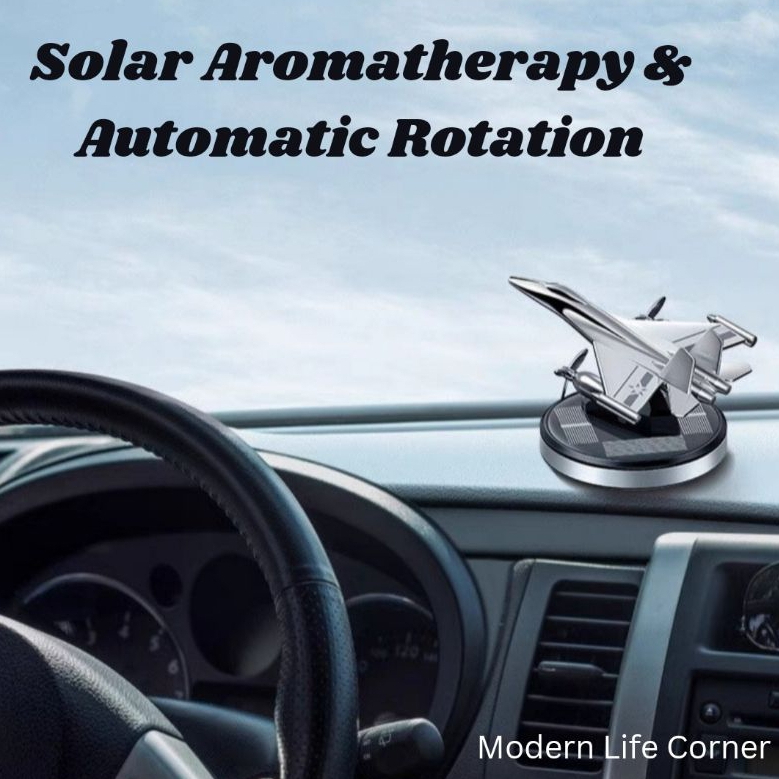Car Air Freshener Solar Fighter/Power Perfume Aromatherapy Air ...