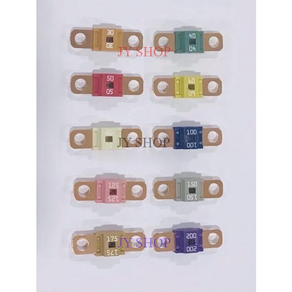 ORIGINAL PEC CAR MAIN BOLT MIDI FUSE HIGH CURRENT 30A 40A 50A 60A 80A ...