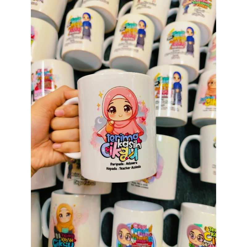 NEW DESIGN !! MUG HADIAH HARI GURU | MUG UNTUK GURU | MUG AKHIR TAHUN | Shopee Malaysia