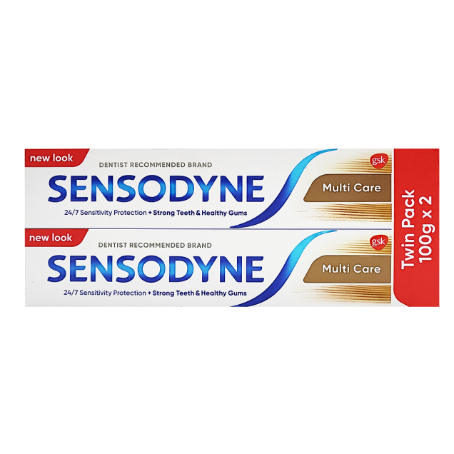 Sensodyne_ Multi Care/ Deep Clean- 100G (Twin Pack) EXP: 04/2026 ...
