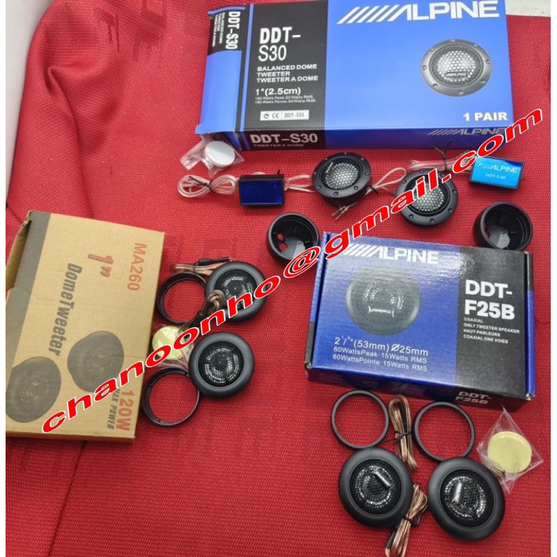 MA AUDIO | Alpine Car Sound System Tweeter TS-T250 | DDT-S30 | Shopee ...