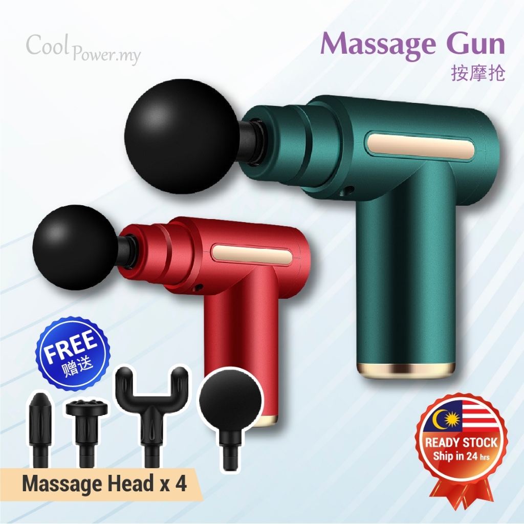 Mini Fascia Massage Gun Compact Size Portable Muscle Relaxation Device ...