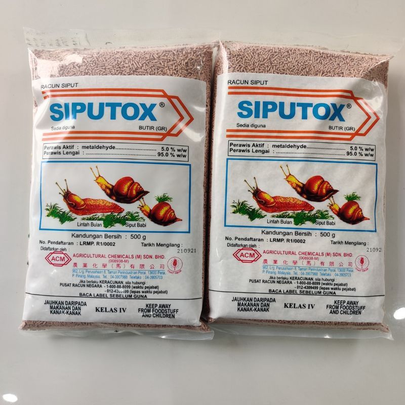 Siputox Snail Killer 500g - Effective Control for Spotted Horn, Paddy ...