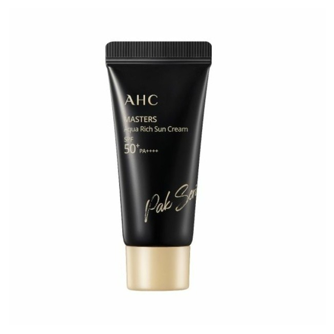 AHC Masters Aqua Rich Sun Cream SPF50+ (30ml) | Shopee Malaysia