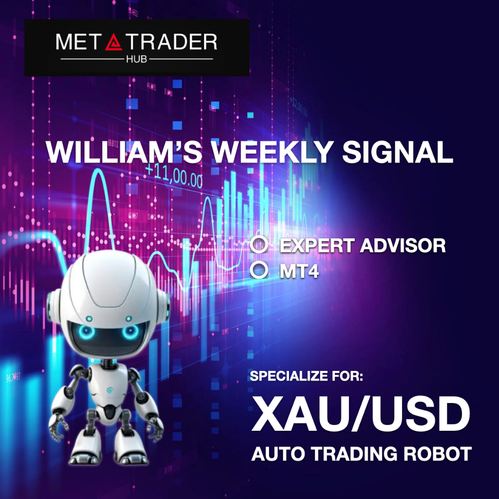 GOLD XAUUSD EA Auto Trading Robot Expert Advisor of William Weekly ...
