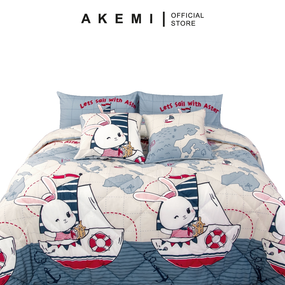 AKEMI Cotton Essentials Jovial Kids Comforter Set 650TC (Super Single ...