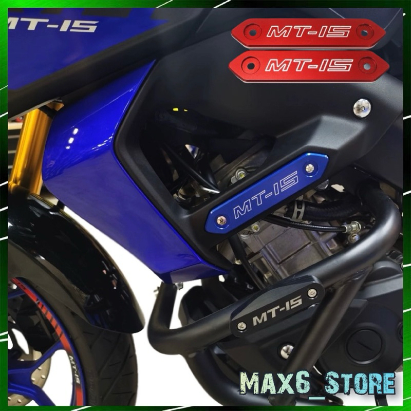 YAMAHA MT15 V1 V2 V3 CNC BODY COVER / Logo Emblem Plate Mt-15 ...