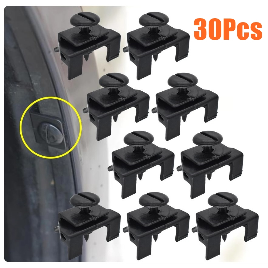 30Pcs Car Fastener Clip Bumper Clip Fender Liner Estima Vellfire Camry ...